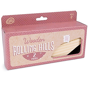 Conductor Carl Wood Train Track Expansion Packs| Compatible with Most Train Tracks| Street Crossings -1 Count (Pack of 2)