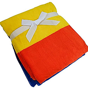 Infinity Republic - Rainbow Pride Soft Fleece Throw Blanket - 50x60 Perfect for Living Rooms, bedrooms, Kids' Rooms, Outdoors