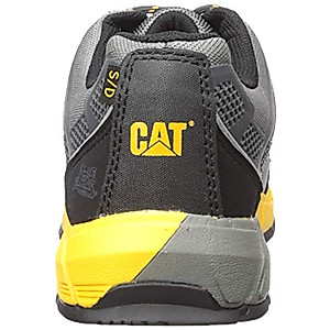 Caterpillar Men's Streamline Composite Toe Work Shoe Construction, Grey, 10.5