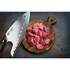 Dalstrong Guardian Chef Knife - 8 inch - Shogun Series ELITE - Ergonomic Design - Limits Fatigue - Japanese AUS-10V Super Steel Kitchen Knife - G10 Handle - w/Sheath