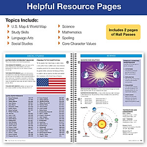 Coole School 2023-2024 Elementary Student Planner - 8.5" x 11" - Start Off On The Right Foot - Durable Poly Plastic Cover