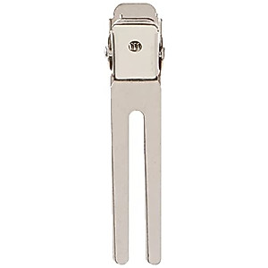 Diane Double Prong Hair Clips for Women, Girls For Holding Rollers or Hair 1.75 Inches Long Silver D17, 80 Count (Pack of 1)