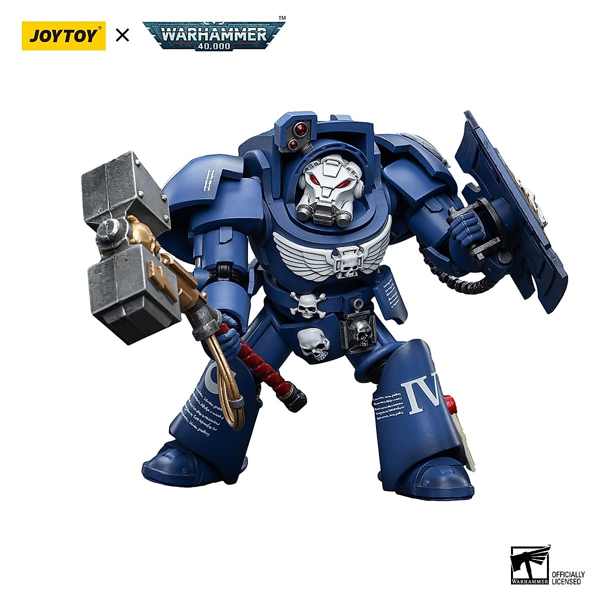 HiPlay JoyToy Warhammer 40K Ultramarines Terminators Brother Acastian 1:18 Scale Collectible Action Figure