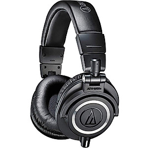 Universal Audio Apollo Solo Heritage Edition (APLS-HE) and Audio-Technica ATH-M50X Professional Studio Monitor Headphones