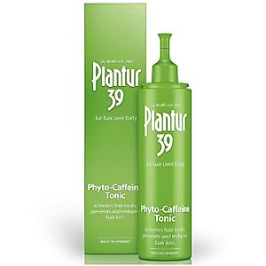 Plantur 39 Natural Phyto Caffeine Hair Growth Scalp Tonic for Women for Fine, Thinning Hair, Niacin, Caffeine, Zinc, Castor Oil, Sulfate Free, 6.76 floz