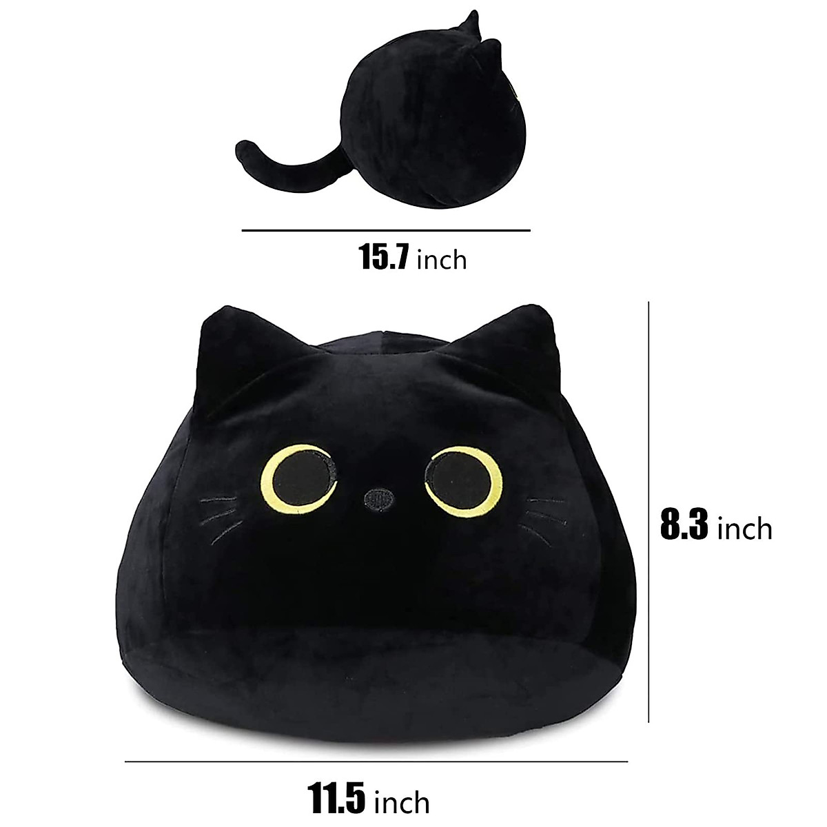 Paint Your Own Unicorn Lamp Kit Plush Toy Black Cat Light-Up Cat Terrarium Kit for Kids Black Cat Plush Toy Creative for Girls Age 4-6 Easter Gifts for Kids - Arts and Crafts for Kids