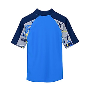 Tuga Boys Breaker S/S Rash Guard (UPF 50+), Fanatic, 6/7 yrs