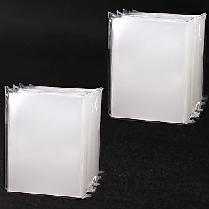 DECKEEP 500 Count Premium Thick Card Sleeves, 66 x 91 mm Clear Standard Card Protectors for Collectibles Trading Cards and Sports Cards