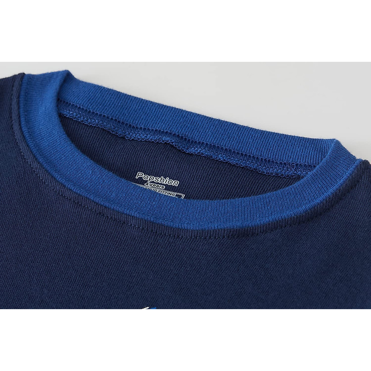 Boys Pajamas Set Shark 100% Cotton Long Sleeve Toddler Kids Pjs 2 Piece Children Sleepwear Size 6t