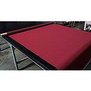 Burgundy Outdoor Coated Boat Marine Canvas Fabric Marine One Plus UV 60"W