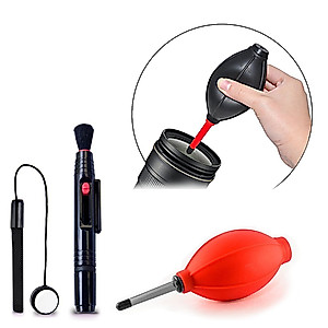 Canon EOS Rebel Accessory Kit - 58mm Lens Filter Set for T7i, T6i, T6S, T5i, T5, T4i, T3i, T3, T2i, EOS 80D, 70D, 77D, 60D, 5D, 5D Mark III, 1200D, 1100D, 100D, SL1, M3, M2, M, Xsi, XTi, XT