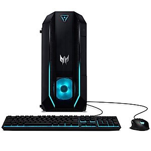acer Predator Orion 3000 RTX 3070 8GB GDDR6 Gaming Desktop Computer, Intel 8-Cores i7-10700F up to 4.8GHz, 64GB DDR4 RAM, 2TB PCIe SSD + 1TB HDD, WiFi 6, Bluetooth 5.1, RGB Lighting Case, Windows 10