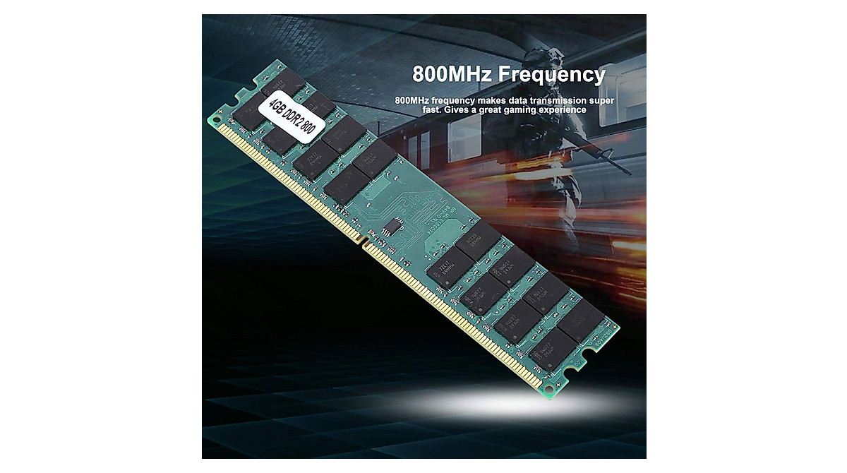 Yoidesu 4GB DDR2 RAM 800MHz PC2-6400 for AMD Motherboards