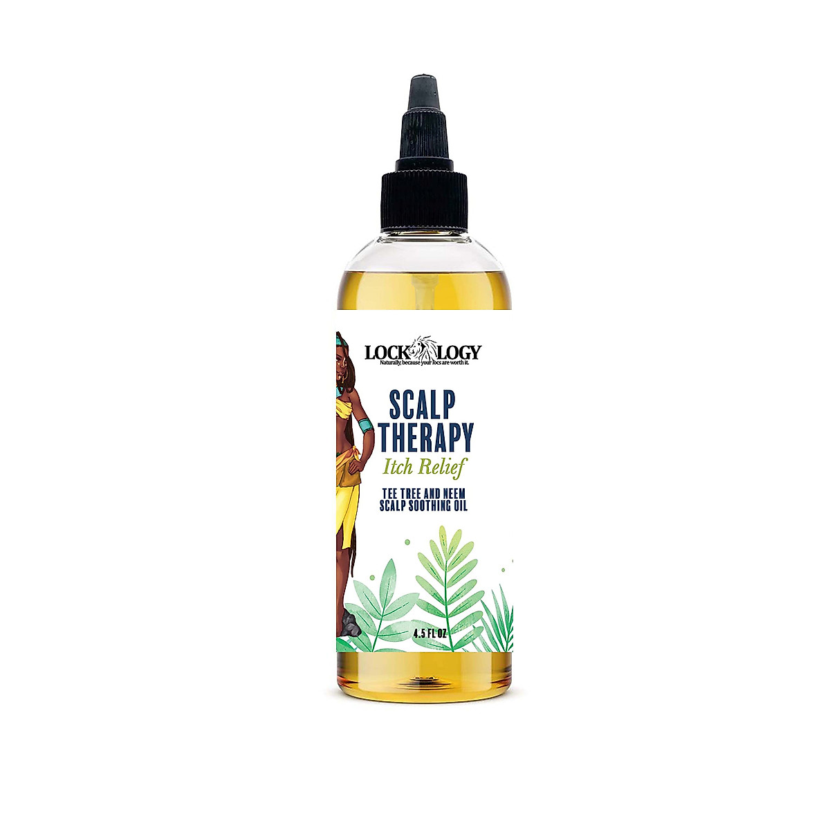 Anti Itch Loc & Braid Spray Scalp Oil | Dry Itchy Scalp Moisturizer and Anti Itch Scalp Relief by Lockology