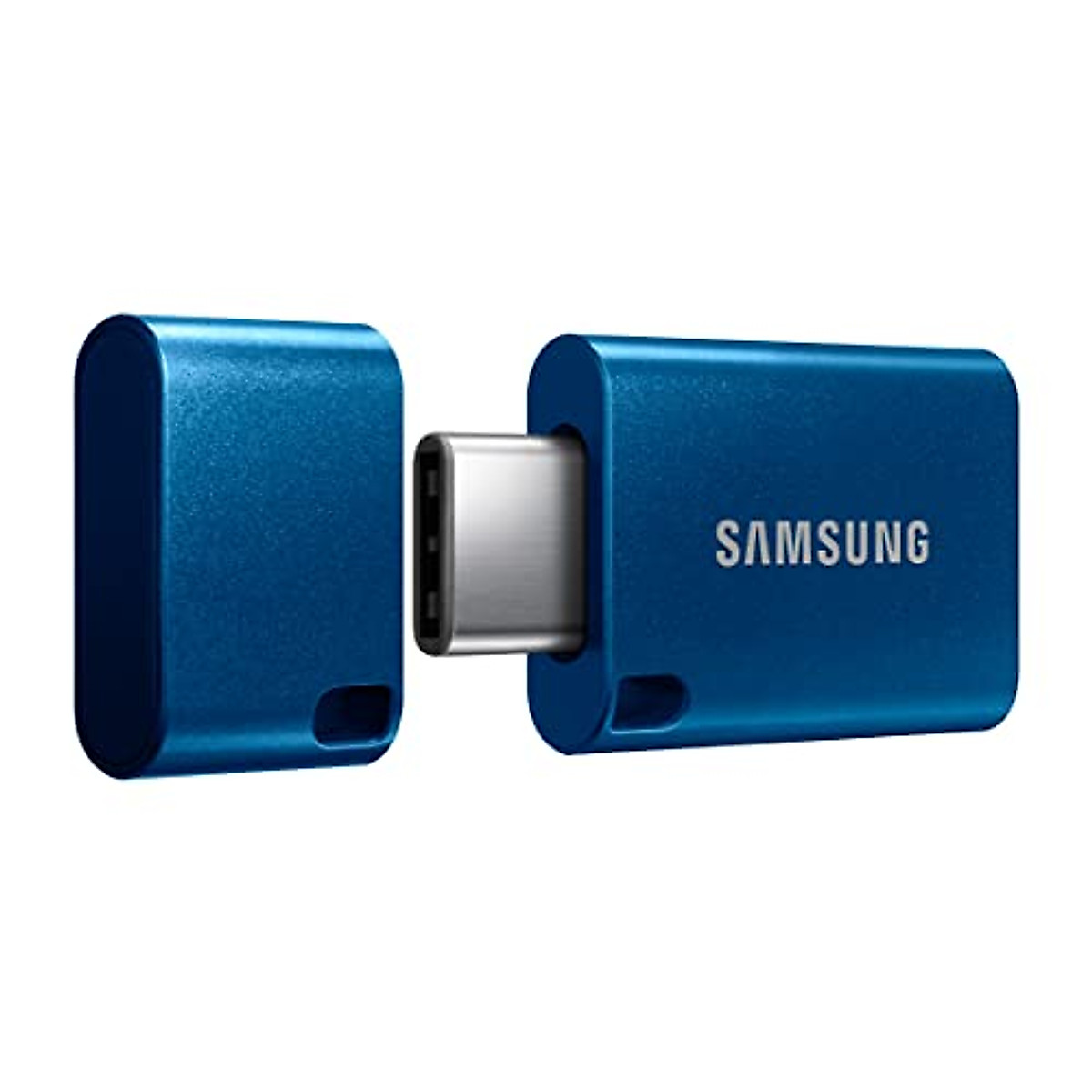 Samsung Type-C™ USB Flash Drive, 256GB, Transfers 4GB Files in 11 Secs w/Up to 400MB/s 3.13 Read Speeds, Compatible w/USB 3.0/2.0, Waterproof, 2022, Blue, MUF-256DA/AM
