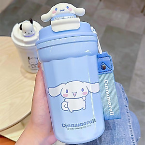Everyday Delights Cinnamoroll Puppy Tumbler with Cover & Strap 480ml