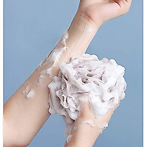 10 Pcs Mesh Loofah Sponges,Bath Loofah Shower,Small Size Soft Shower Exfoliating Scrubber for Body Wash Kids Women Men Bathroom