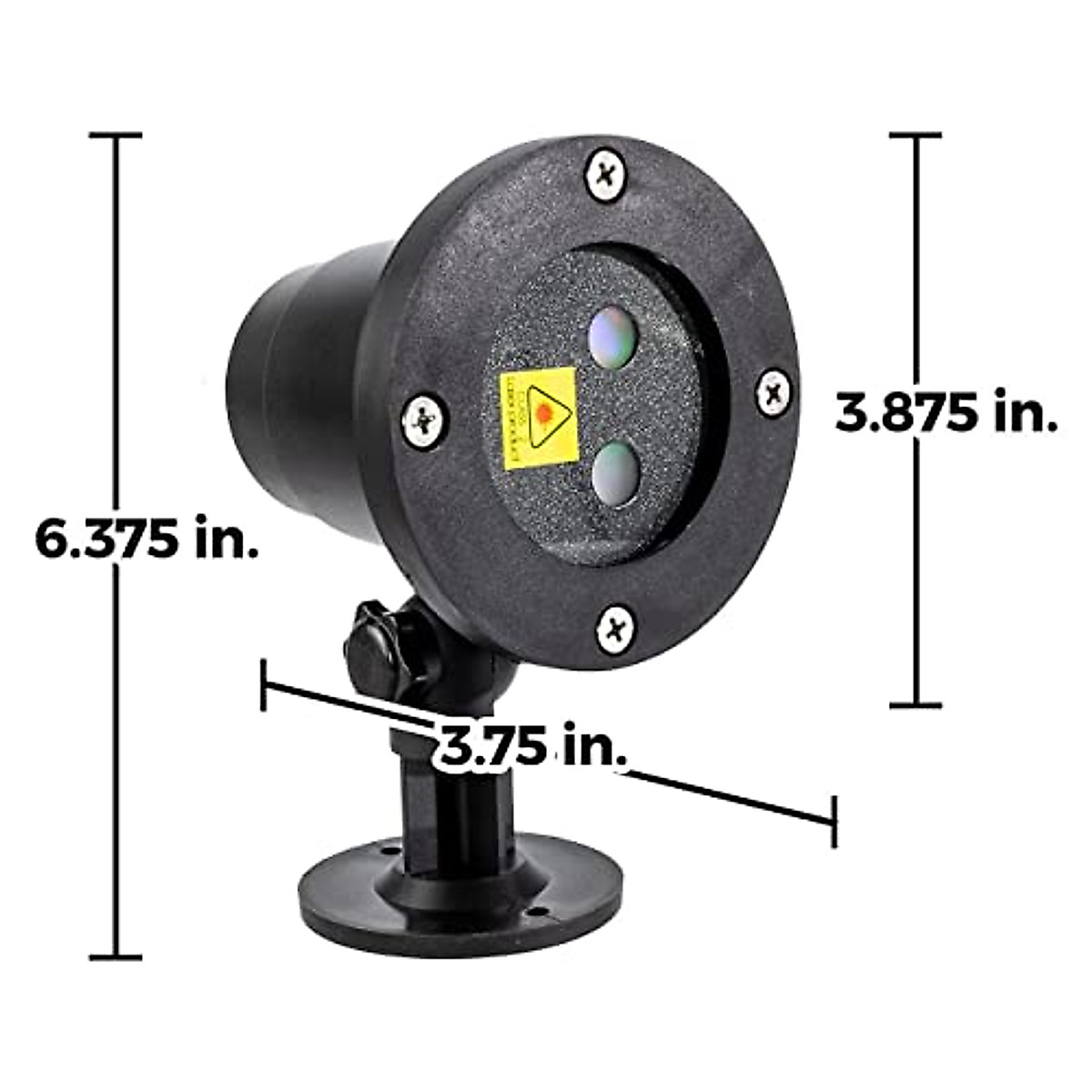 Brilliant Brand Lighting Christmas Light Projector Holiday Landscape Spotlight with Remote