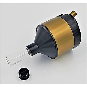 Coarse to Fine Spice Mill, Black and Gold Color