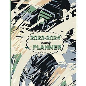 Monthly Planner 2023-2024: Two-Year Calendar (January 2023 to December 2024) Featuring Holidays and Motivational Quotes".