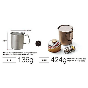 Snow Peak Trek Series Backpacking/Camping Cookware Sets