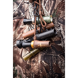 Duck Commander Teal Hen Duck Call- High Pitch & Exact Volume of Hen, Durable Plastic, Hunting Waterfowl Lanyard Accessories