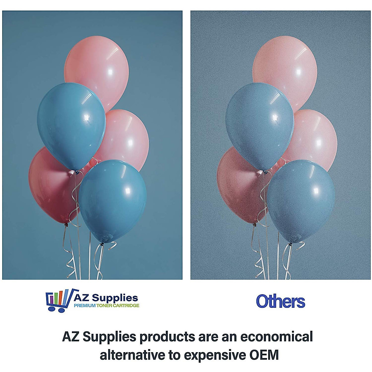 AZ SUPPLIES Compatible Toner Cartridge Replacement for HP 643A Q5950A Q5951A Q5952A Q5953A Color Laserjet 4700 4700DN 4700DTN 4700N 4700PH+ (Cyan)