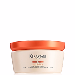 Kerastase Nutritive Nourishing Leave-In Treatment Balm | Conditions, Smooths, and Softens | For Severely Dried-out Hair | With Irisome Complex | Masque Crème Magistral | Old Packaging | 5.0 Fl Oz