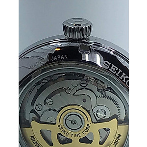 SEIKO mens PRESAGE 'Mockingbird' Cocktail Green Dial with Brown Leather Watch SRPD37J1