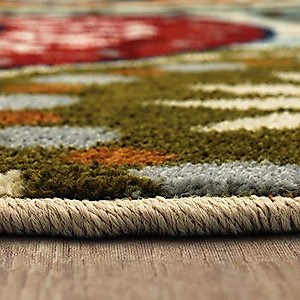 Mohawk Home Suzani Area Rug, 7'6x10', Blue