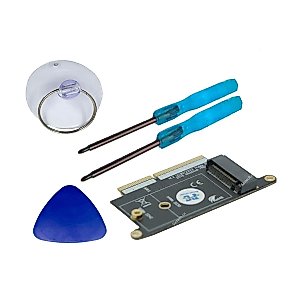 Sintech M.2 PCIe 3.0 NVMe 2230/2242 SSD Card Upgrade Kits With Torx T5 /P5 1.2mm Pentalobe Screwdriver,Compatible for 2016-2017 13" Macbook PRO A1708 Non-Touch Bar Models(Late 2016-Mid 2017 Year)