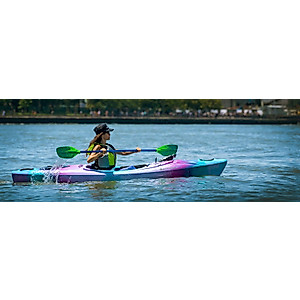 Perception Joyride 10 | Sit Inside Kayak for Adults and Kids | Recreational and Multi-Water Kayak with Selfie Slot | 10' | Dapper