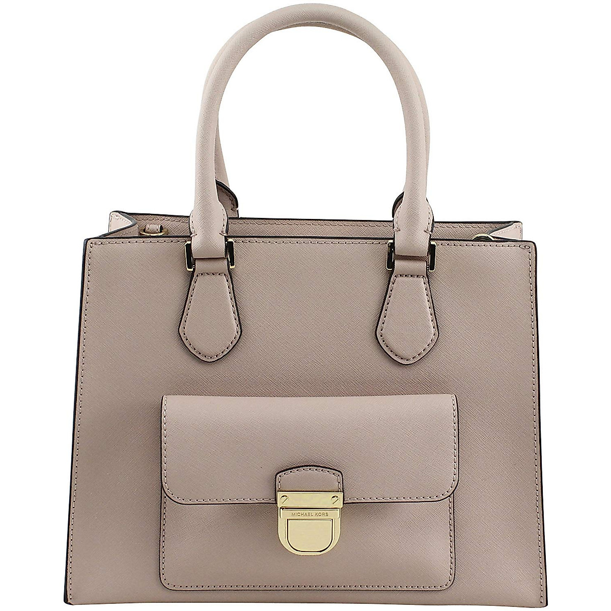 MICHAEL Michael Kors Women's Bridgette Medium Ballet Tote Leather Handbag (Ballet)