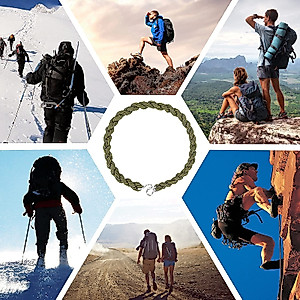 Molain 12 Pieces Military Elastic Boot Straps Shoelace Boot Blousers Military Leg Straps Blousing Garters with Metal Hooks