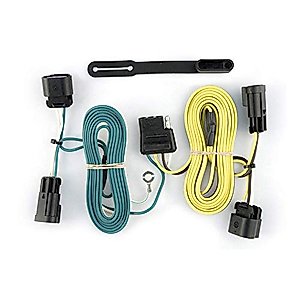 CURT 56027 Vehicle-Side Custom 4-Pin Trailer Wiring Harness, Fits Select Buick Enclave, Chevrolet Malibu, Traverse
