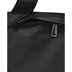 Nike Sportswear Futura Luxe Women's Tote Purse Bag (10L) (Black/Light Smoke Grey)