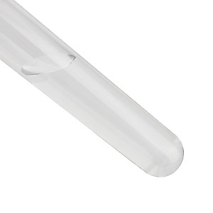 LEXININ 60 PCS 40ml Clear Plastic Test Tubes with Lid, 140 x 25mm Test Tubes with Sliver Screw Caps