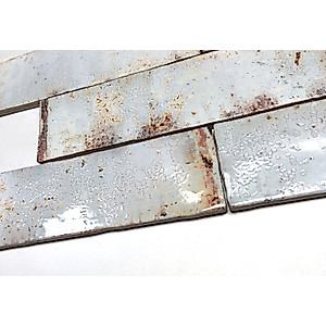 3x12 Palermo Collection Aires Glazed Ceramic Tile Backsplash Decor Wall Bath