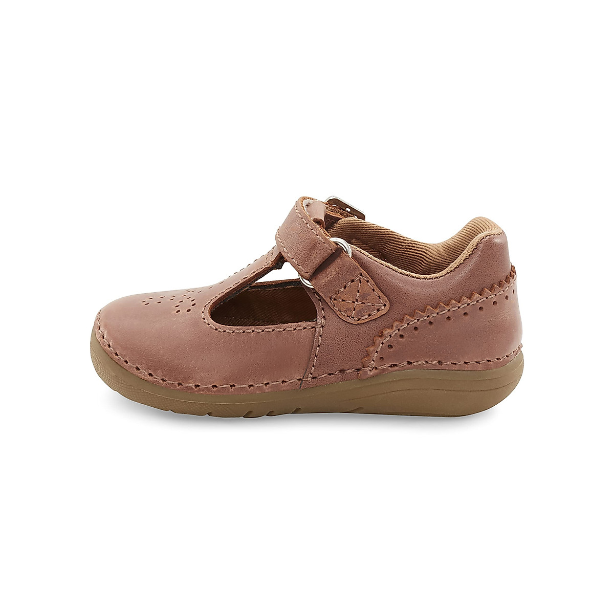 Stride Rite Baby Girls SM Lucianne Dress Shoe, Sierra, 3 Infant