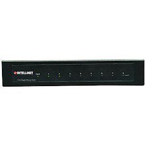INTELLINET 530347 8-Port Gigabit Desktop Ethernet Switch Consumer Electronic