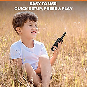 Walkie Talkies for Adults-Wishouse 2 Way Radio Long Range,Hiking Accessories Camping Gear Toys for Kids with Flashlight,SOS Siren,NOAA Weather Alert Scan,VOX,22 Channel,Easy to Use(No Battery Charger)