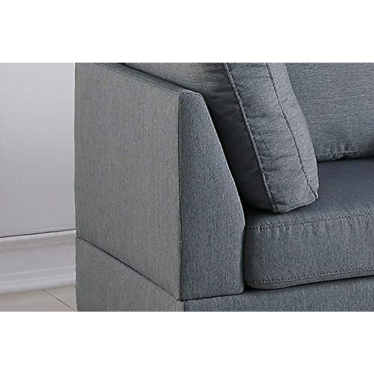 Poundex Upholstered Sofas/Sectionals/Armchairs, Grey