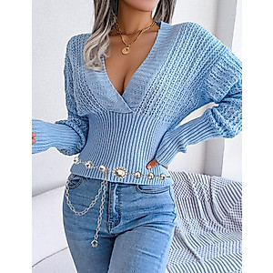 BEMYLV Silver Rhinestone Chain Belt Sparkly Bling Crystal Waist Chains for Women Dresses Girls Fashion