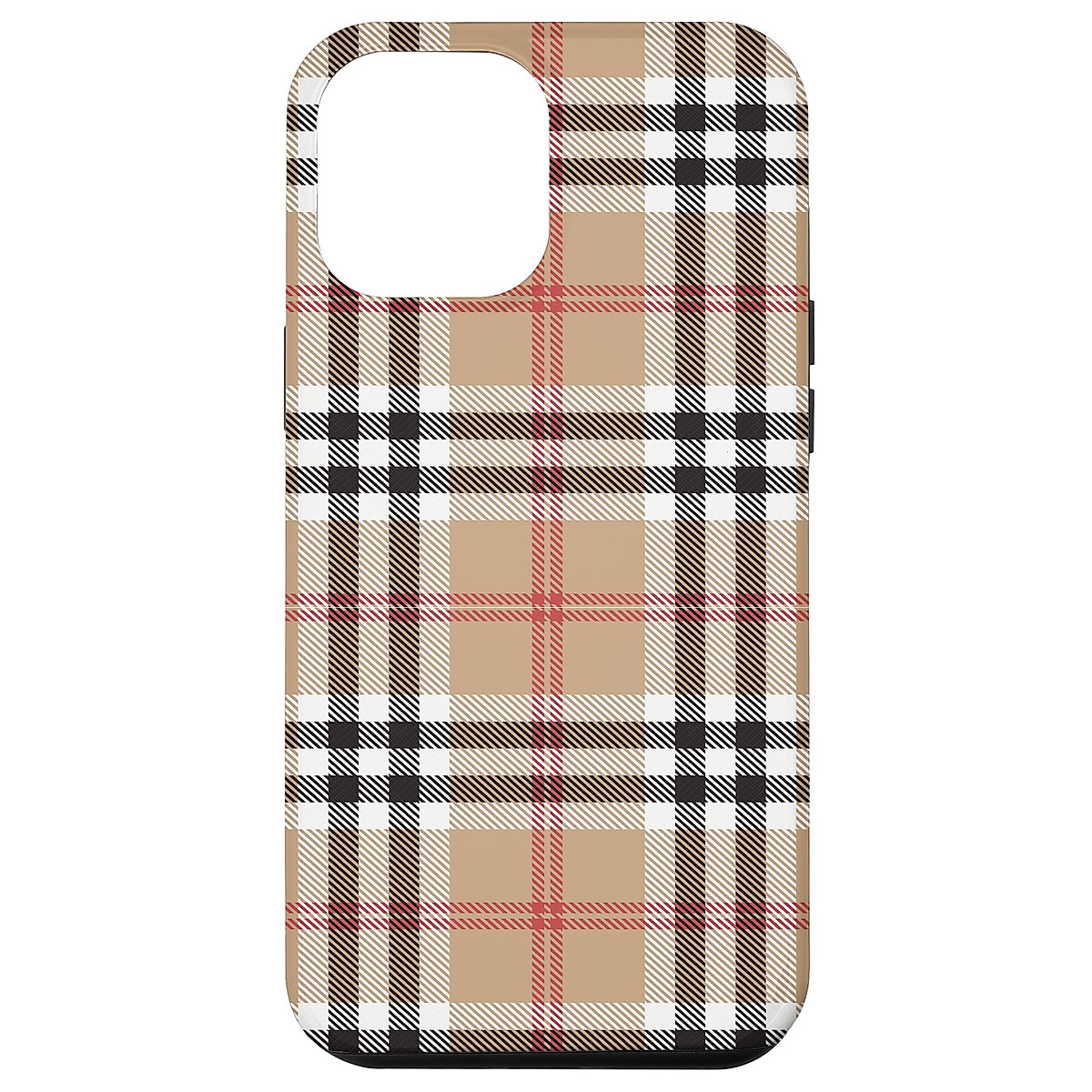 iPhone 12 Pro Max Checkered Plaid Flannel Gingham Pattern Case