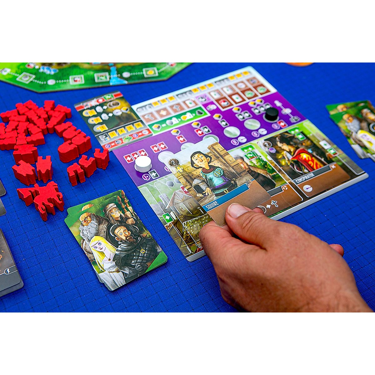 Renegade Game Studios - Viscounts of The West Kingdom (RGS2127), 1-4 Players, Ages 12 and Up, 60-90 min, Strategy Board Game Night for Teens, Adults - Be The Player with The Most Victory Points
