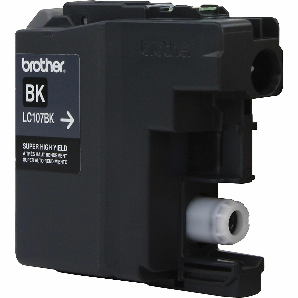 Brother Printer LC107BK Super High Yield Cartridge Ink, Black