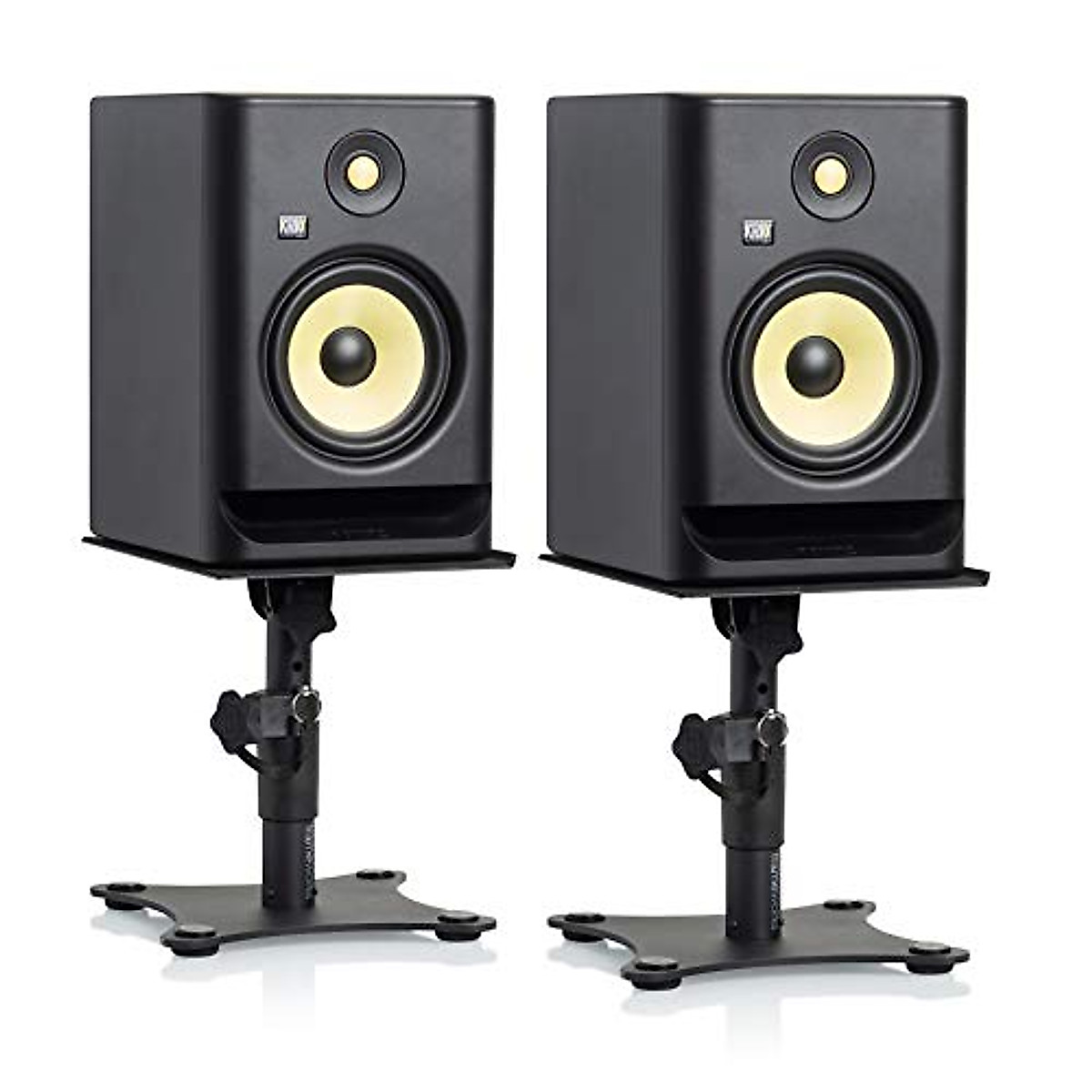 Gator Frameworks Desktop Studio Monitor and Speaker Stand - Set of 2 (GFWSPKSTMNDSK)