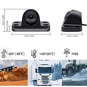 JOINLGO 8-CH Mobile DVR Backup Camera System 10" HD Screen Remote Monitor on PC Phone GPS WiFi 4G SIM 1080 Vehicle Car DVR MDVR Video Recorder with Mini Waterproof Car Cameras for Truck/RV/Bus