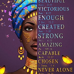 IAGM Black Women Tote African American Tote Bags For Women Afro Black Art Shoulder Bag Black Girl Satchel Handbags Waterproof