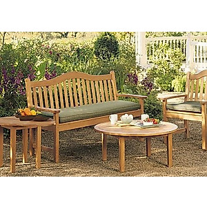 WholesaleTeak New Grade A Teak Wood Luxurious Outdoor Garden 5 Feet Bench - Terra Collection #WHBHTR5